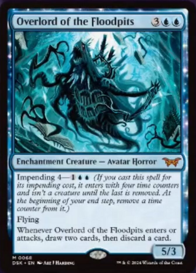Overlord of the Floodpits Duskmourn: House of Horror | Magic | CardTrader