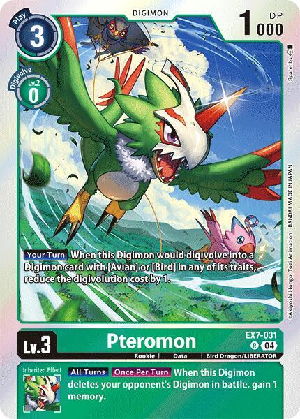 Pteromon EX-7: Digimon Liberator | Digimon | CardTrader