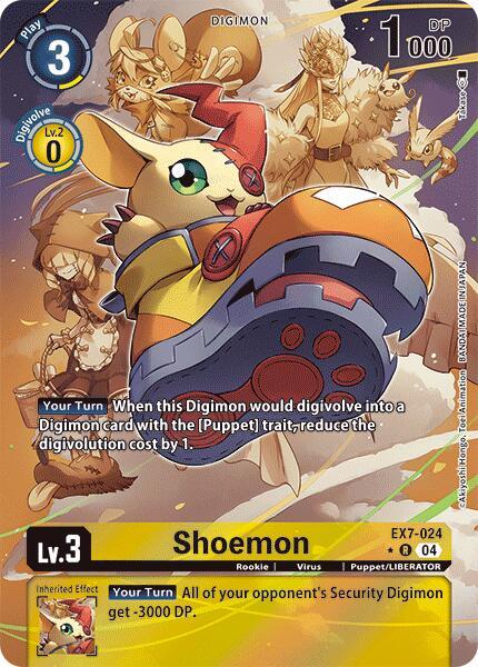 Shoemon EX-7: Digimon Liberator | Digimon | CardTrader