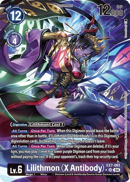 Lilithmon EX-7: Digimon Liberator | Digimon | CardTrader
