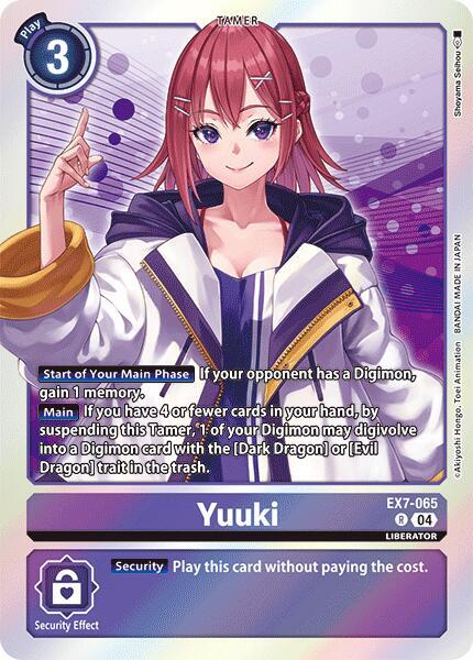 Yuuki EX-7: Digimon Liberator | Digimon | CardTrader