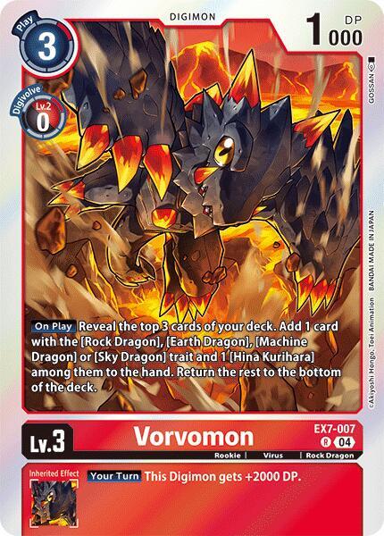 Vorvomon EX-7: Digimon Liberator | Digimon | CardTrader