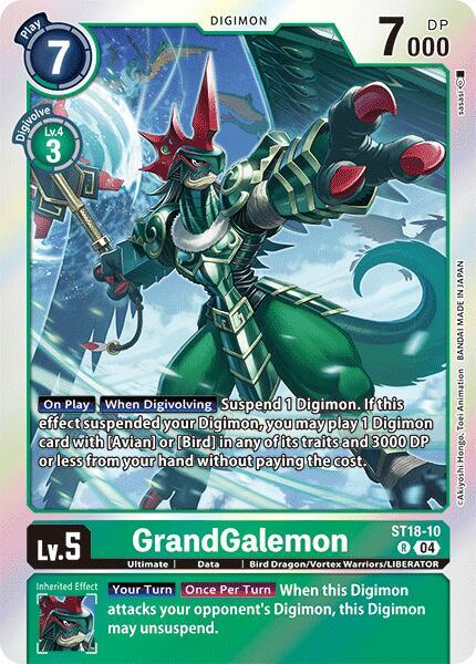 GrandGalemon ST-18: Starter Deck: Guardian Vortex | Digimon | CardTrader