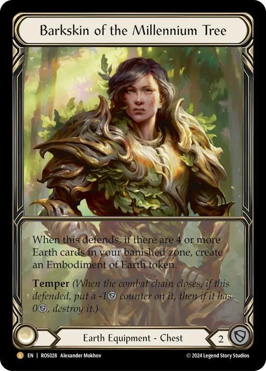 Barkskin of the Millennium Tree Rosetta | Flesh and Blood | CardTrader