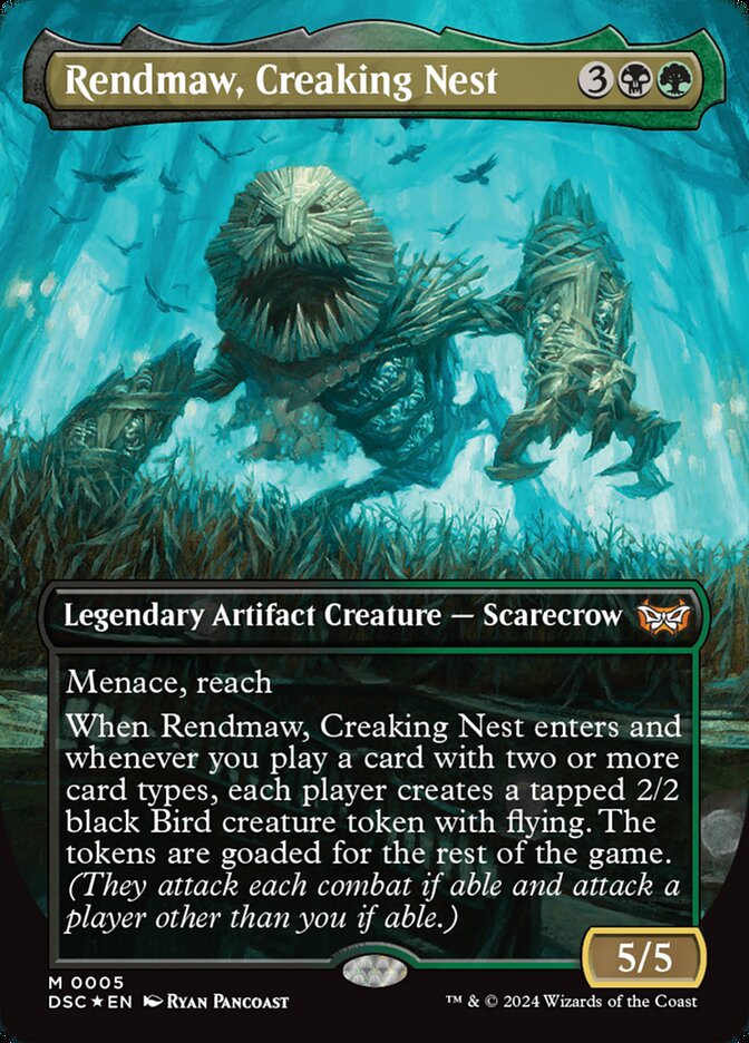 Rendmaw, Creaking Nest Commander: Duskmourn House of Horror | Magic ...