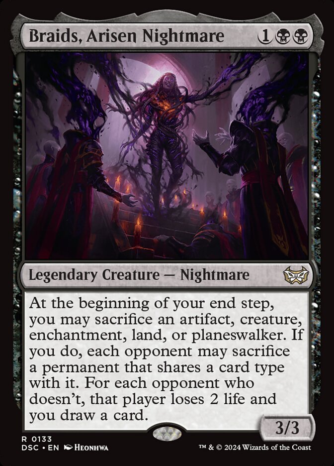 Braids, Arisen Nightmare Commander: Duskmourn House of Horror | Magic ...
