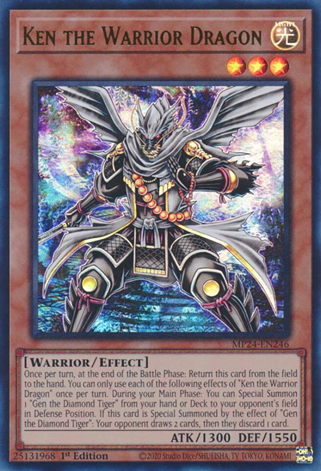 Ken the Warrior Dragon 25th Anniversary Tin: Dueling Mirrors | Yu-Gi-Oh ...