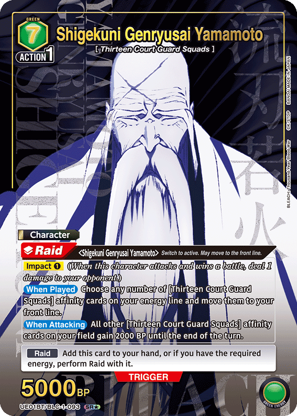 Shigekuni Genryusai Yamamoto BLEACH: Thousand-Year Blood War | Union ...