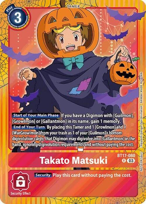 Takato Matsuki Promo | Digimon | CardTrader
