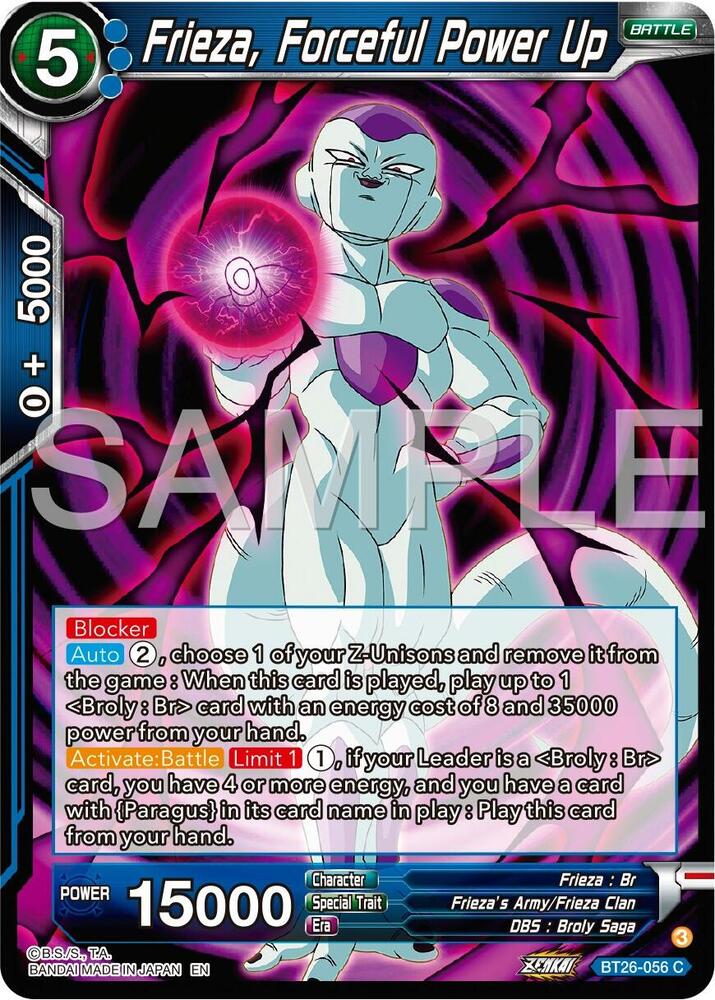 Frieza, Forceful Power Up Ultimate Advent | Dragon Ball Super | CardTrader