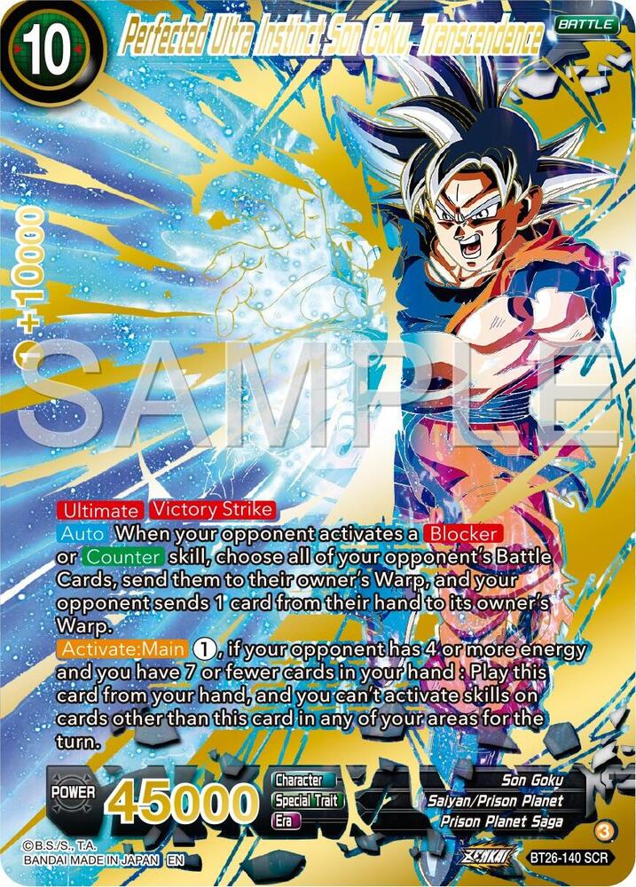 Perfected Ultra Instinct Son Goku, Transcendence Ultimate Advent ...