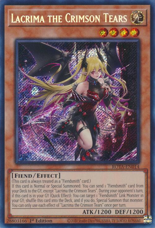Lacrima the Crimson Tears Rage of the Abyss | Yu-Gi-Oh! | CardTrader