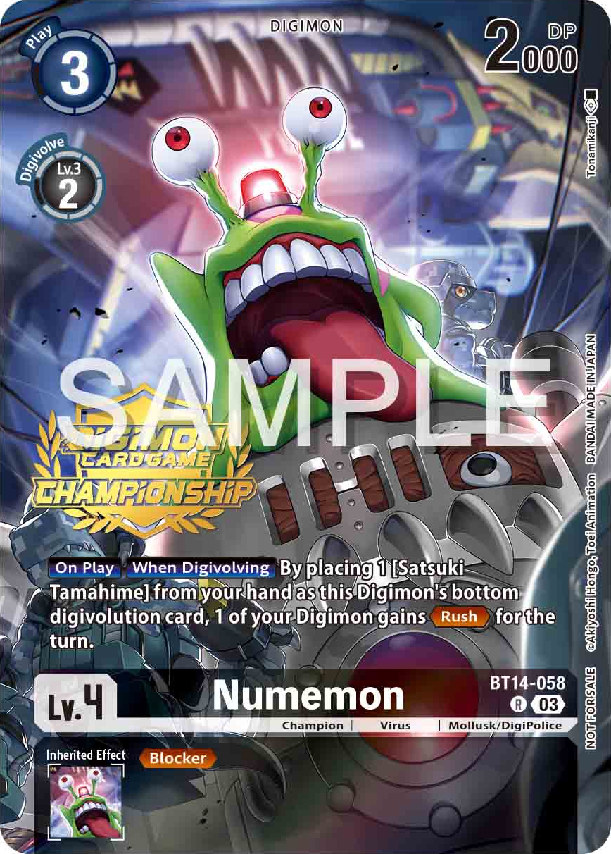 Numemon Championship 2024 | Digimon | CardTrader