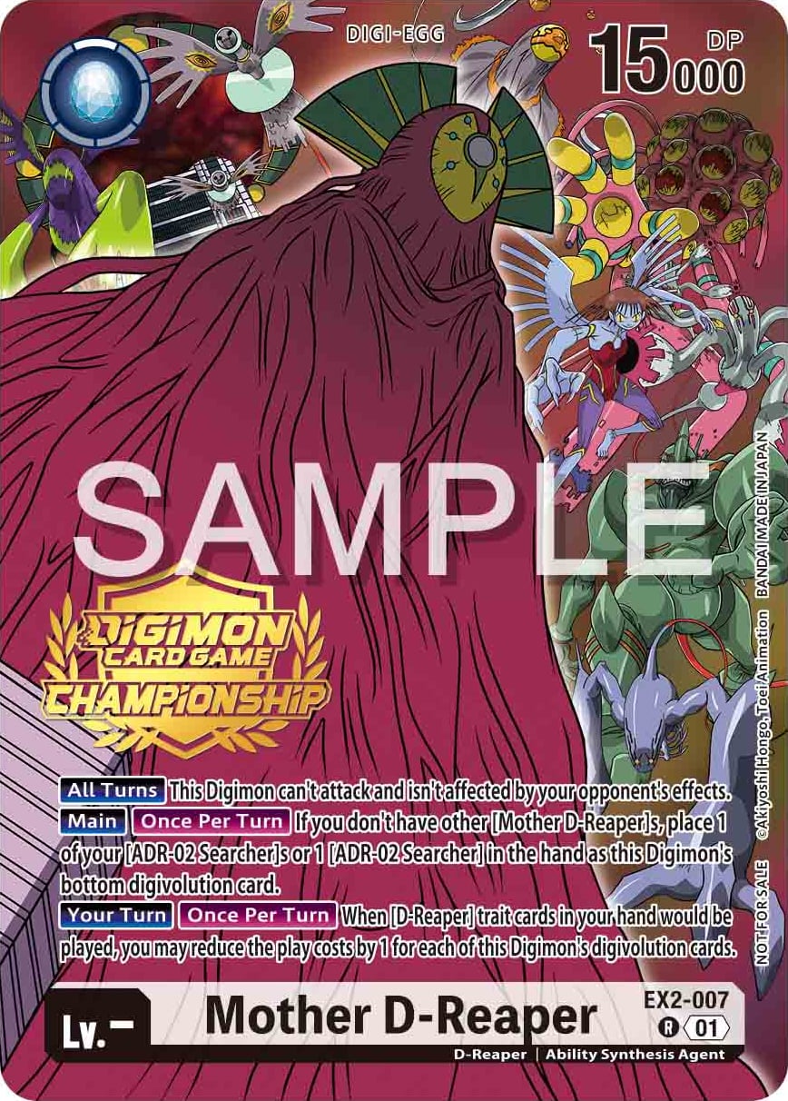 Mother D-Reaper Championship 2024 | Digimon | CardTrader