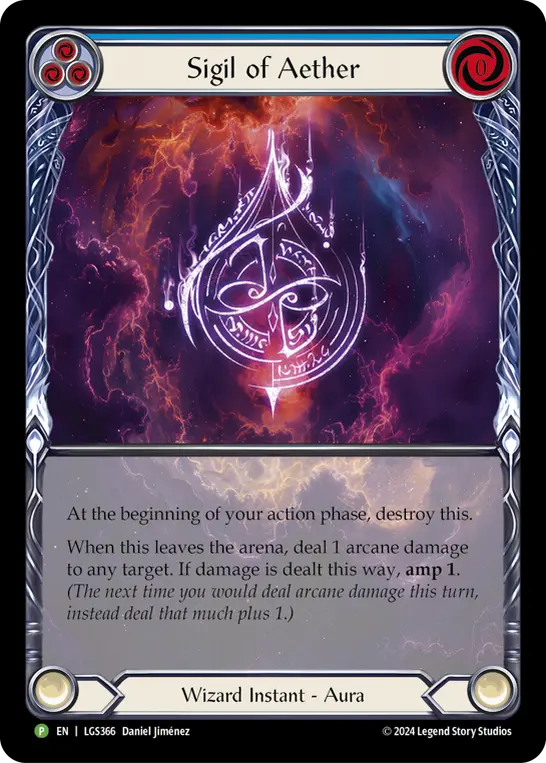 Sigil of Aether Armory Events | Flesh and Blood | CardTrader