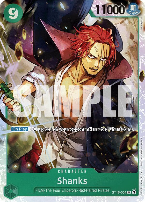 Shanks ST-16: Starter Deck Green Uta | One Piece | CardTrader