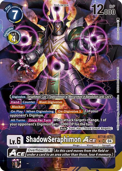 ShadowSeraphimon Ace Special Booster Ver 2.0 | Digimon | CardTrader