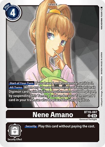 Nene Amano Special Booster Ver 2.0 | Digimon | CardTrader