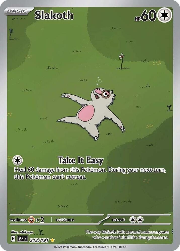 Slakoth [Claw | Slack Off] Chispas Fulgurantes | Pokémon | CardTrader