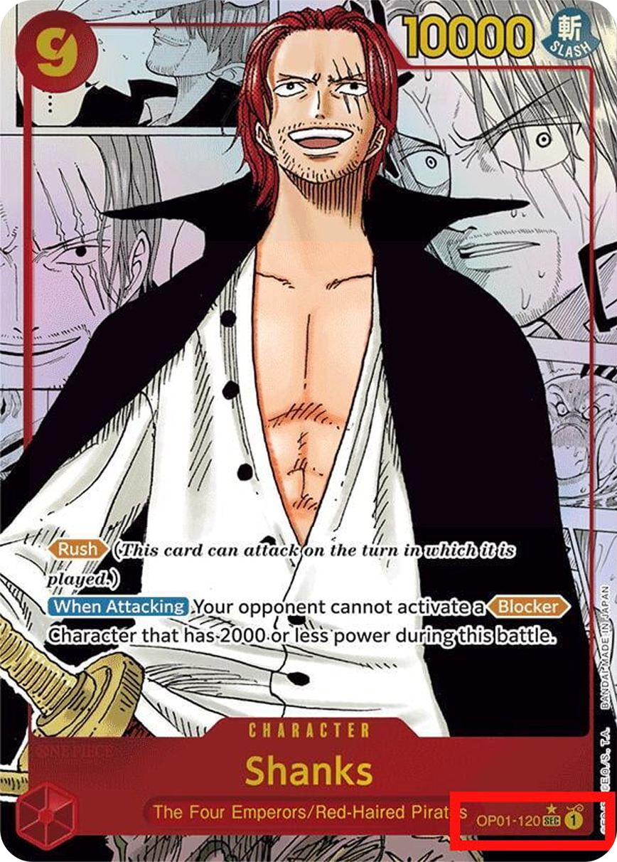 Shanks PRB-01: The Best - Premium Booster | One Piece | CardTrader