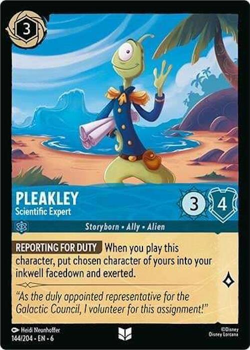 Pleakley - Scientific Expert Azurite Sea | Lorcana | CardTrader