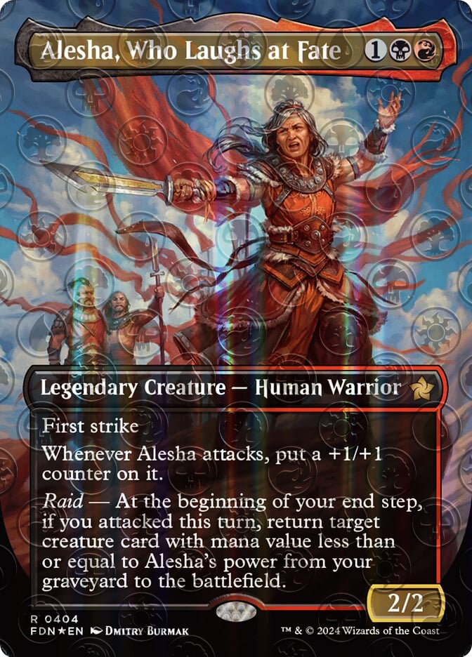 Alesha, Who Laughs at Fate Foundations Collectors | Magic | CardTrader