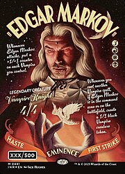 All versions from all sets for Edgar Markov | CardTrader