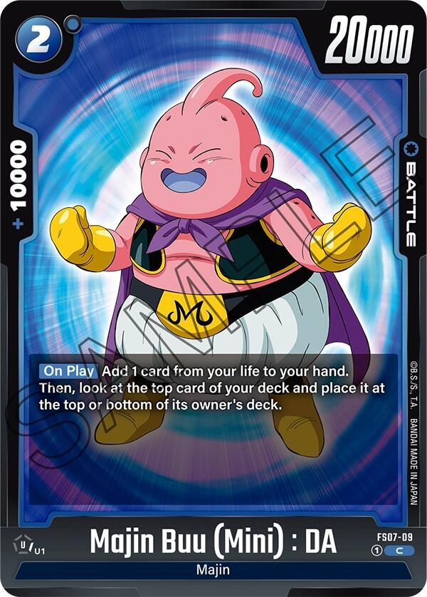 Majin Buu (Mini) : DA Fusion World Starter Deck: Vegeta (Mini) | Dragon ...