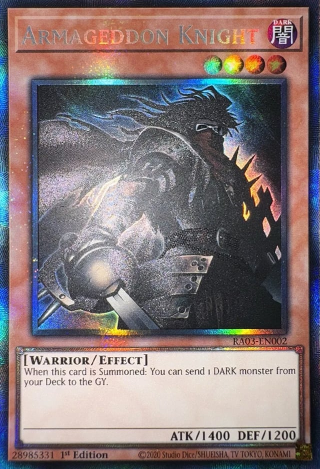 Caballero del Armagedón Quarter Century Bonanza | Yu-Gi-Oh! | CardTrader