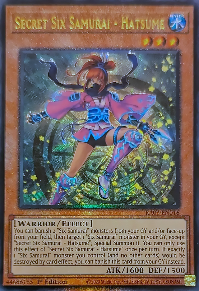 Secret Six Samurai - Hatsume Quarter Century Bonanza | Yu-Gi-Oh ...