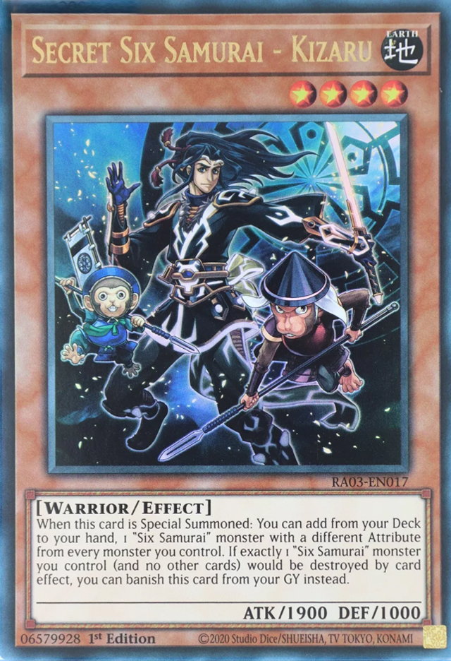 Secret Six Samurai - Kizaru Quarter Century Bonanza | Yu-Gi-Oh ...