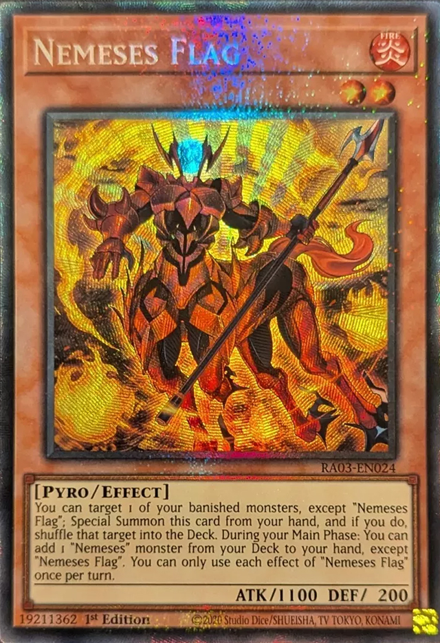 Nemeses Flag Quarter Century Bonanza | Yu-Gi-Oh! | CardTrader