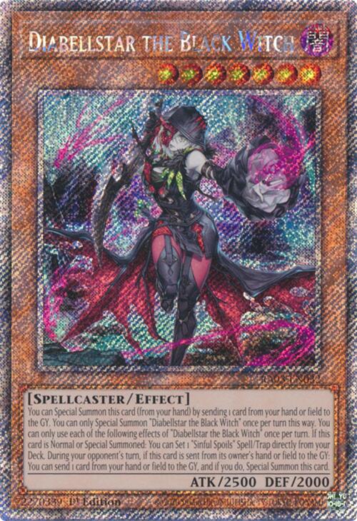 Diabellstar the Black Witch Quarter Century Bonanza | Yu-Gi-Oh! | CardTrader