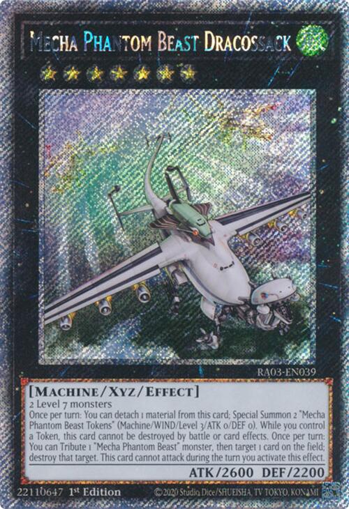 Mecha Phantom Beast Dracossack Quarter Century Bonanza | Yu-Gi-Oh ...