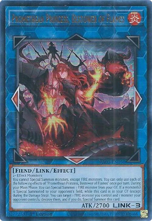 Promethean Princess, Bestower of Flames Quarter Century Bonanza | Yu-Gi ...