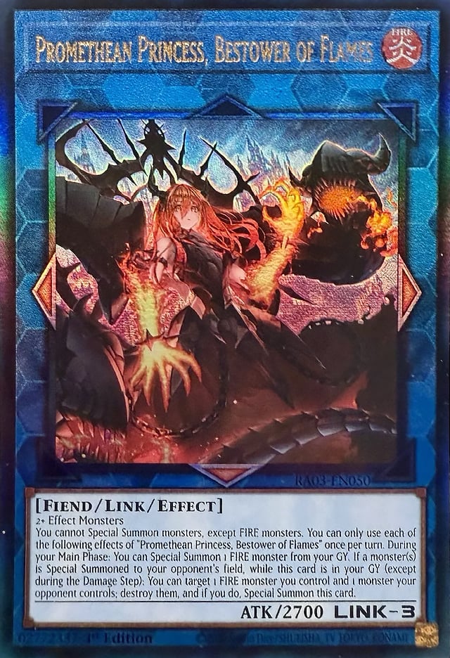 Promethean Princess, Bestower of Flames Quarter Century Bonanza | Yu-Gi ...