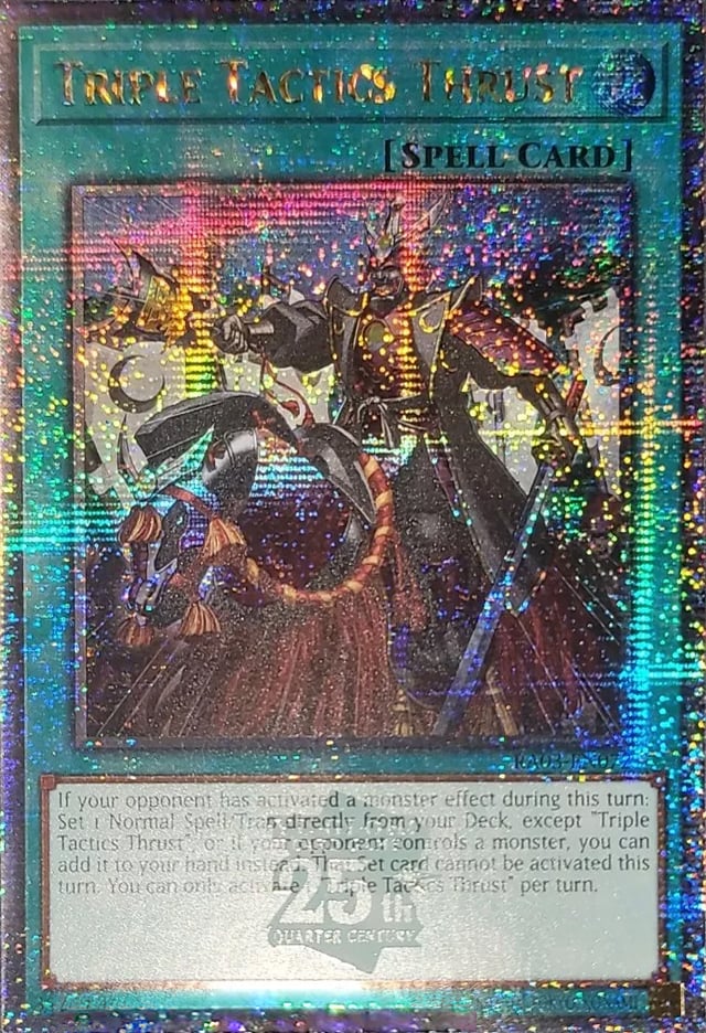 Triple Tactics Thrust Quarter Century Bonanza | Yu-Gi-Oh! | CardTrader