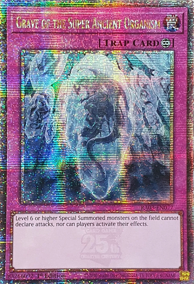Grave of the Super Ancient Organism Quarter Century Bonanza | Yu-Gi-Oh! | CardTrader