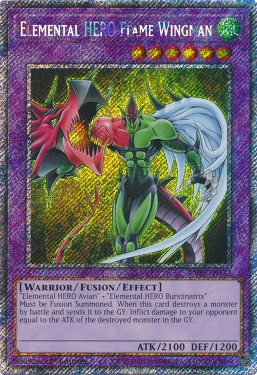 Elemental HERO Flame Wingman Quarter Century Bonanza | Yu-Gi-Oh! | CardTrader