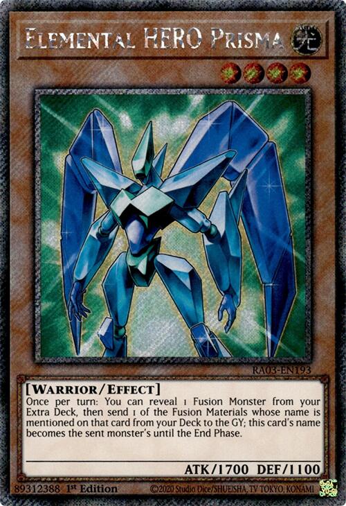 Elemental HERO Prisma Quarter Century Bonanza | Yu-Gi-Oh! | CardTrader