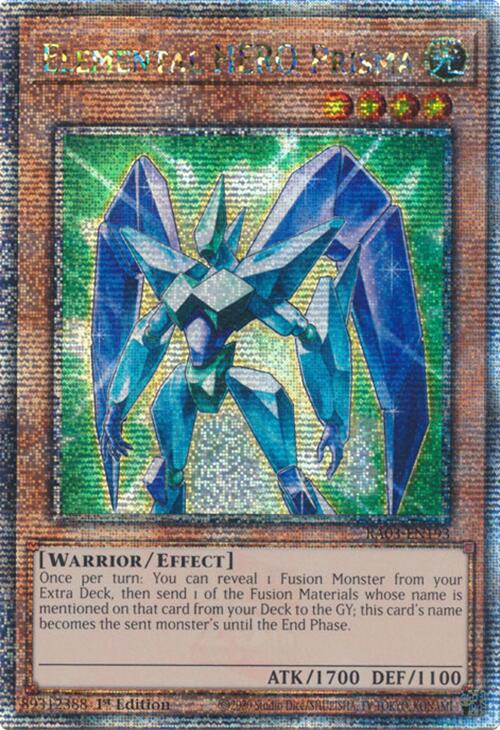 Elemental HERO Prisma Quarter Century Bonanza | Yu-Gi-Oh! | CardTrader