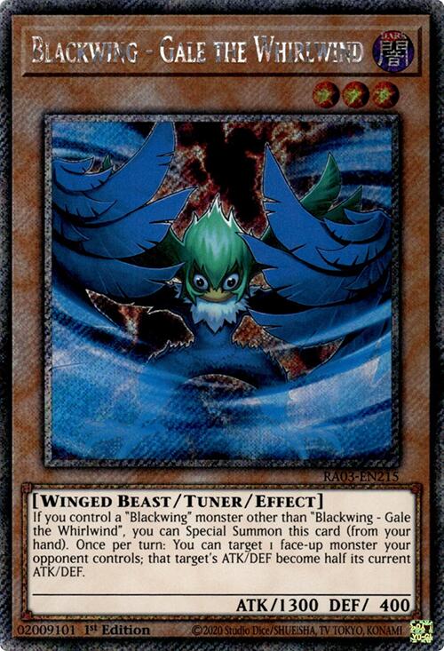 Blackwing - Gale the Whirlwind Quarter Century Bonanza | Yu-Gi-Oh ...