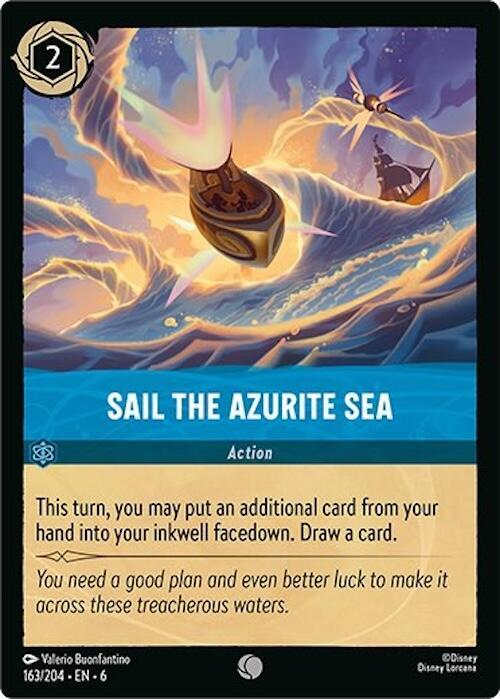 Sail the Azurite Sea Azurite Sea | Lorcana | CardTrader