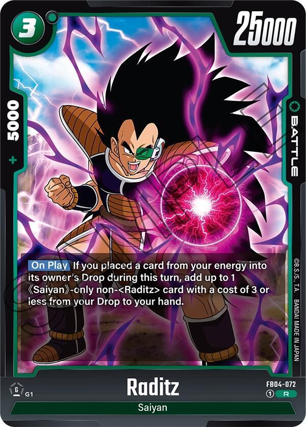 Raditz Fusion World: Ultra Limit | Dragon Ball Super | CardTrader