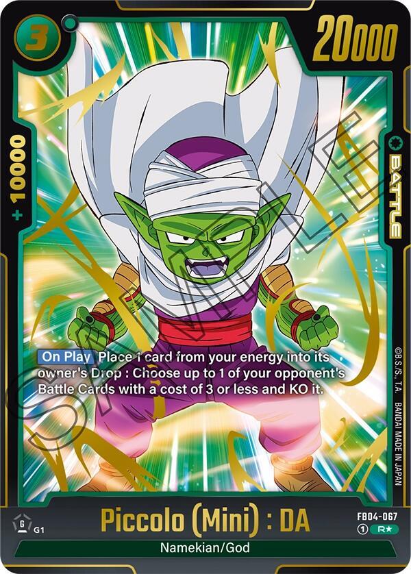 Piccolo (Mini) : DA Fusion World: Ultra Limit | Dragon Ball Super ...