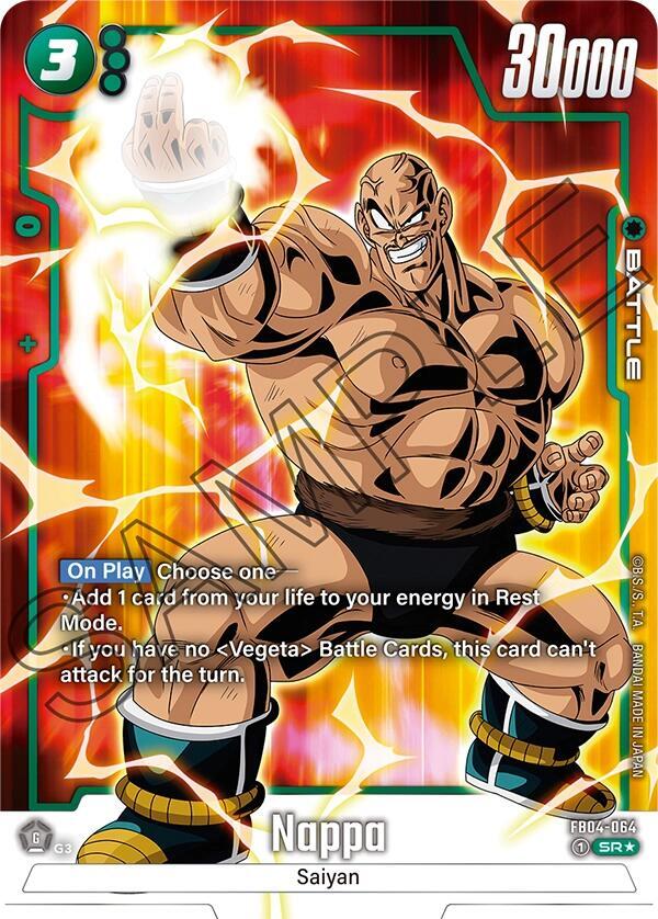 Nappa Fusion World: Ultra Limit | Dragon Ball Super | CardTrader