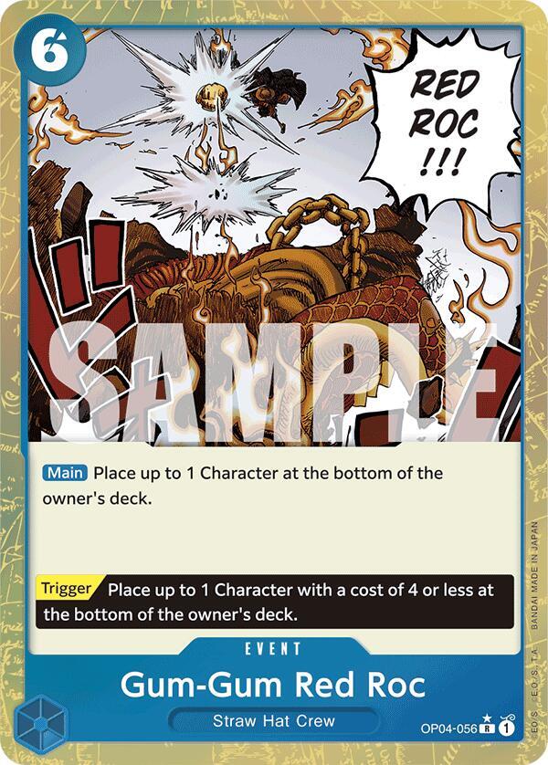 Gum-Gum Red Roc PRB-01: The Best - Premium Booster | One Piece | CardTrader