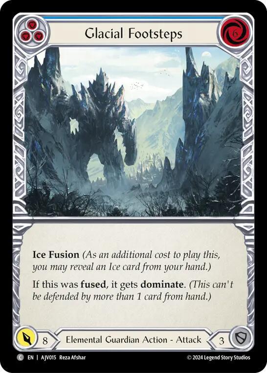 Glacial Footsteps (Blue) Armory Deck Origins: Jarl Vetreiđi | Flesh and ...