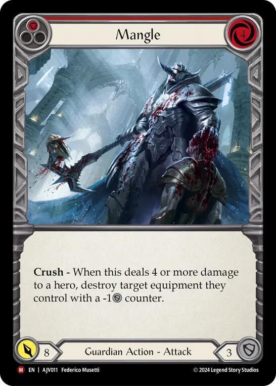 Mangle Armory Deck Origins: Jarl Vetreiđi | Flesh and Blood | CardTrader