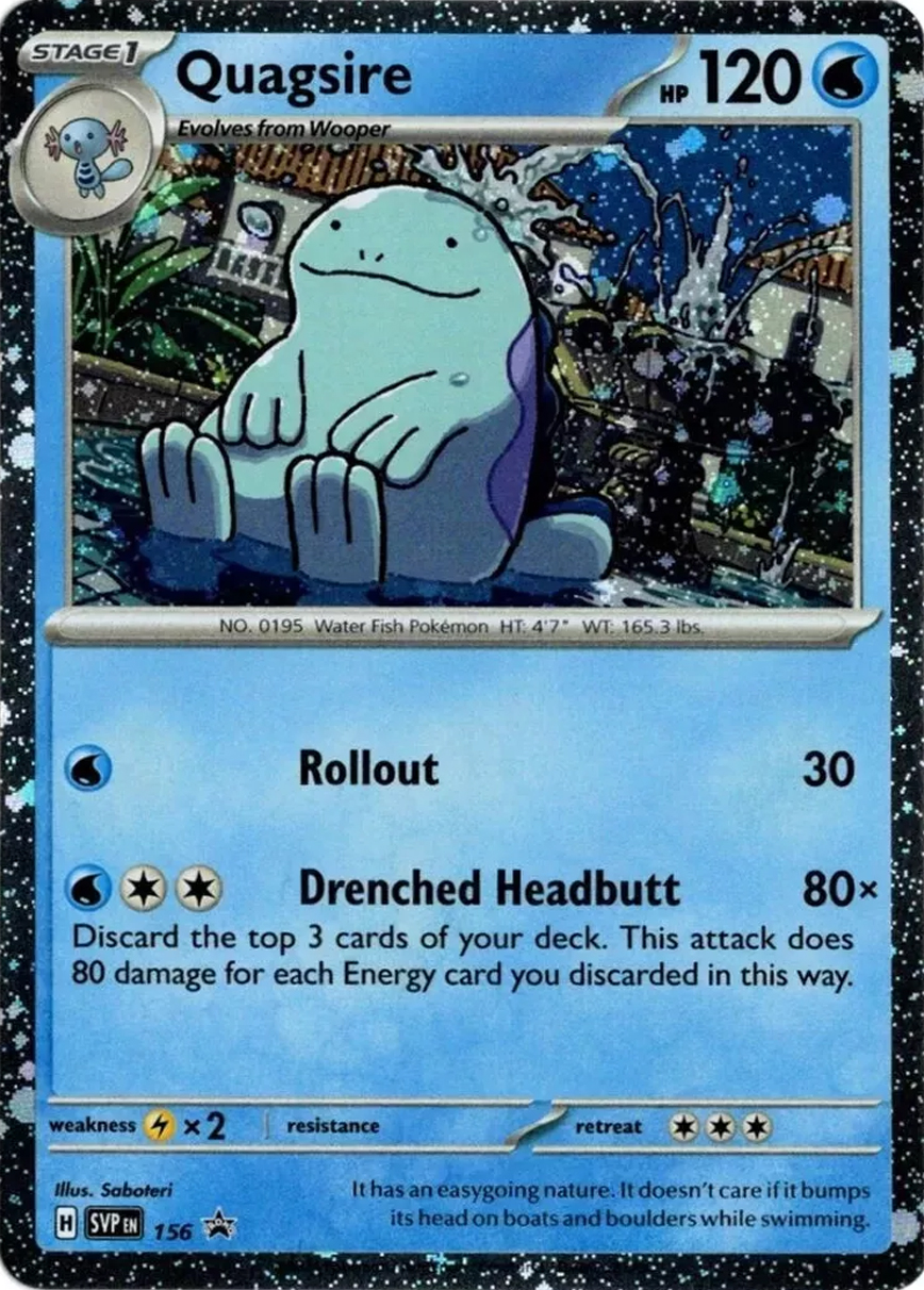 Quagsire SV Black Star Promos | Pokémon | CardTrader